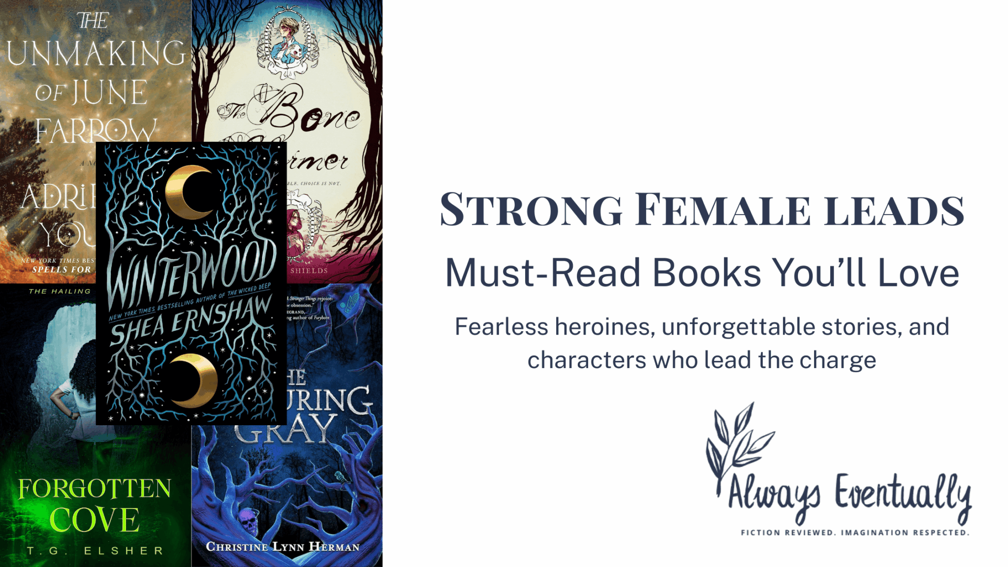 YA Fantasy Books with Strong Female Leads - Always Eventually